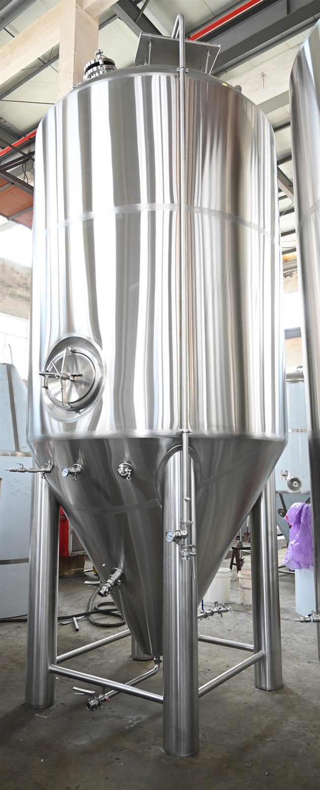 New 2x60bbl jacketed beer fermenters/beer fermentation tanks/beer ...