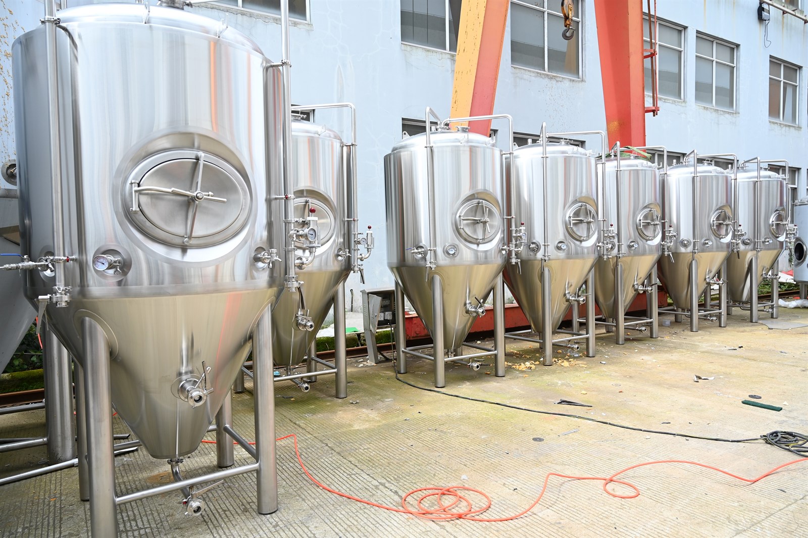 10bbl turnkey beer brewing system with FVS&BBTS