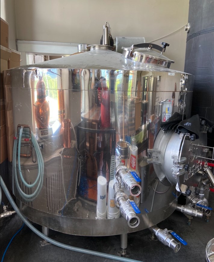 2,000 litre mash tun/tank