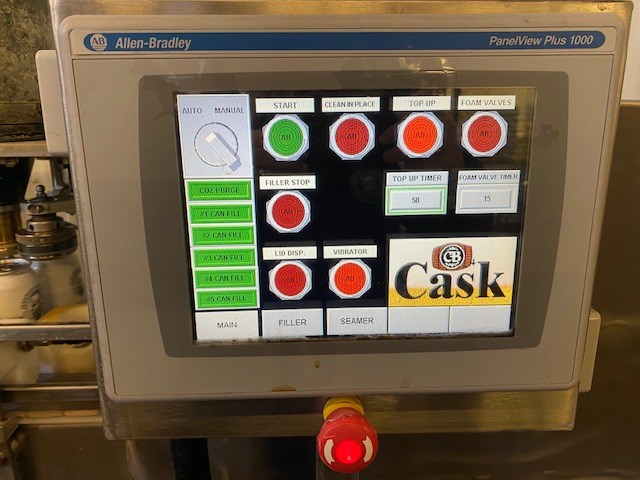 Full Canning Line, 35 cans / min. with depal