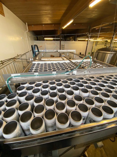Full Canning Line, 35 cans / min. with depal