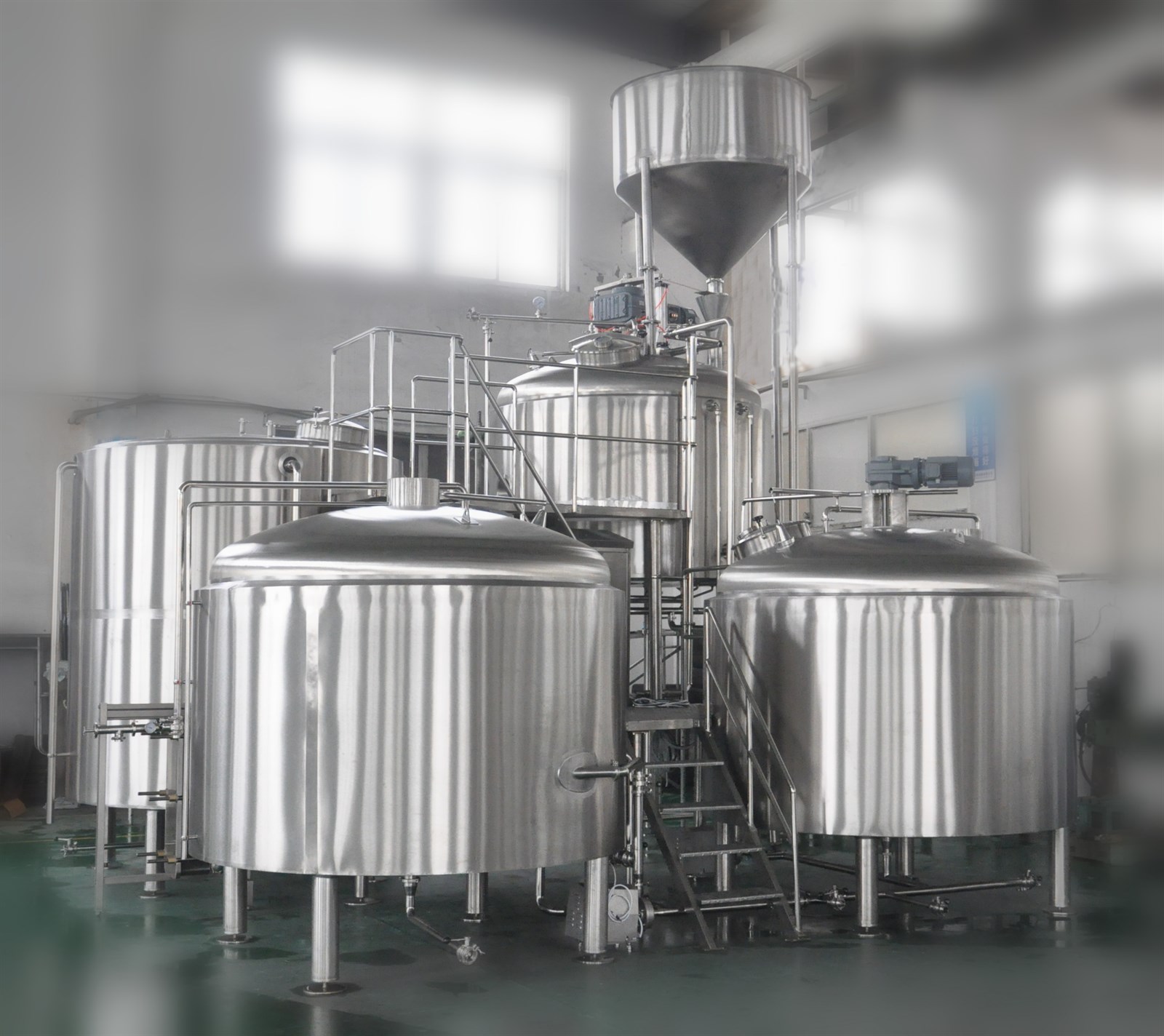 30bbl turnkey beer brewing system with FVS &BBTS