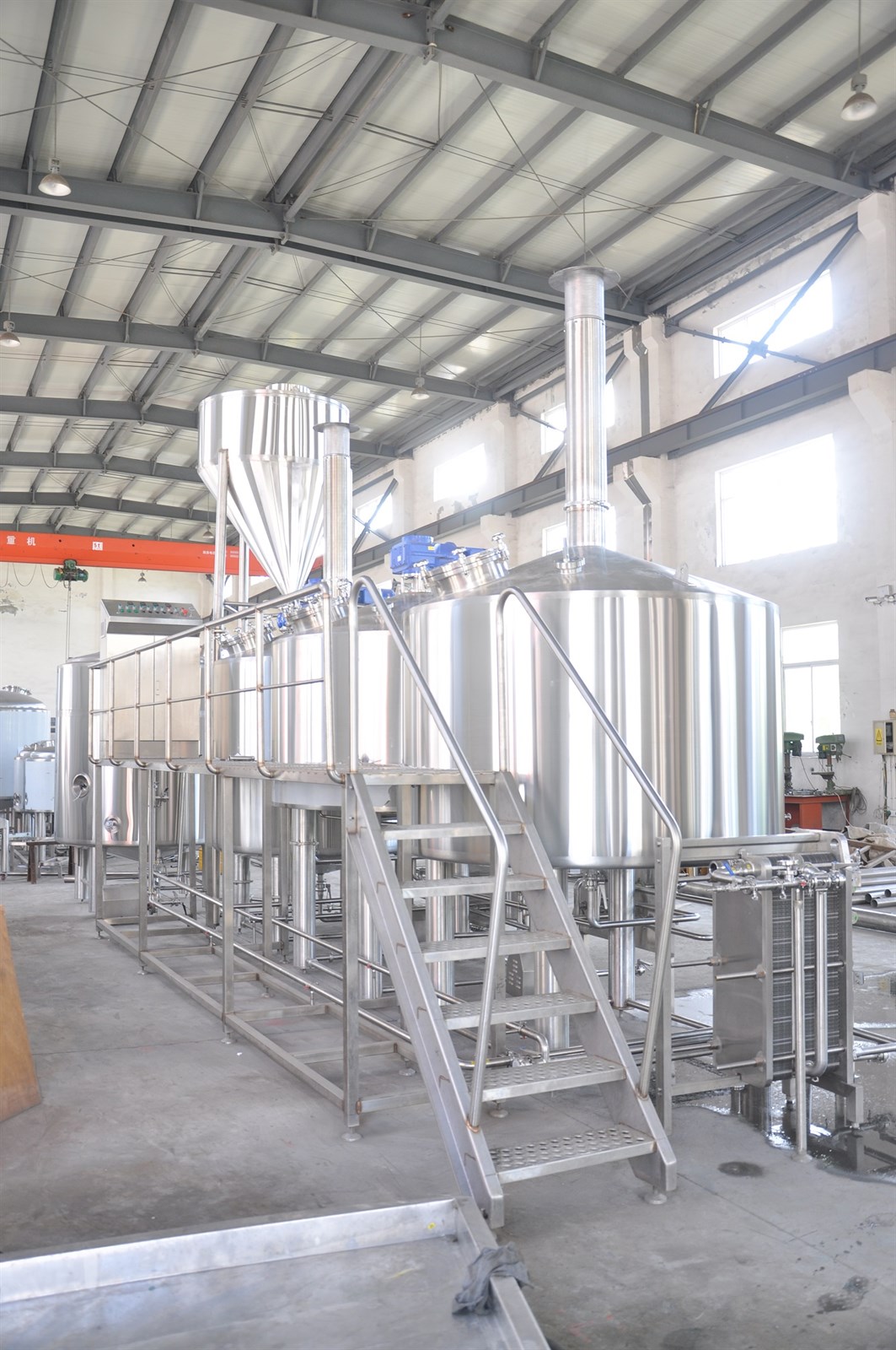 20bbl turnkey brewing system with FVS&BBTS