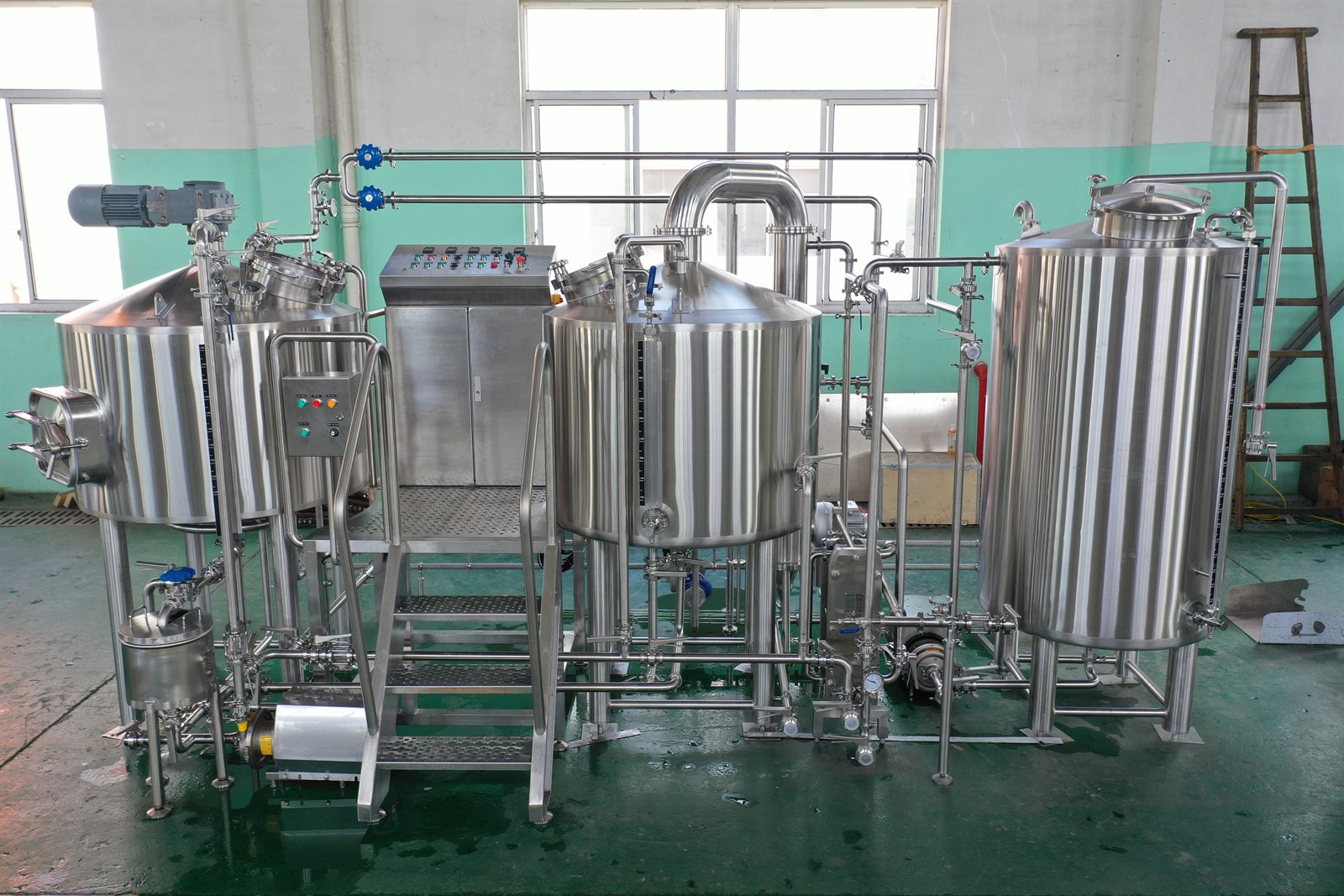 3bbl turnkey beer brewing system with FVS $BBTS