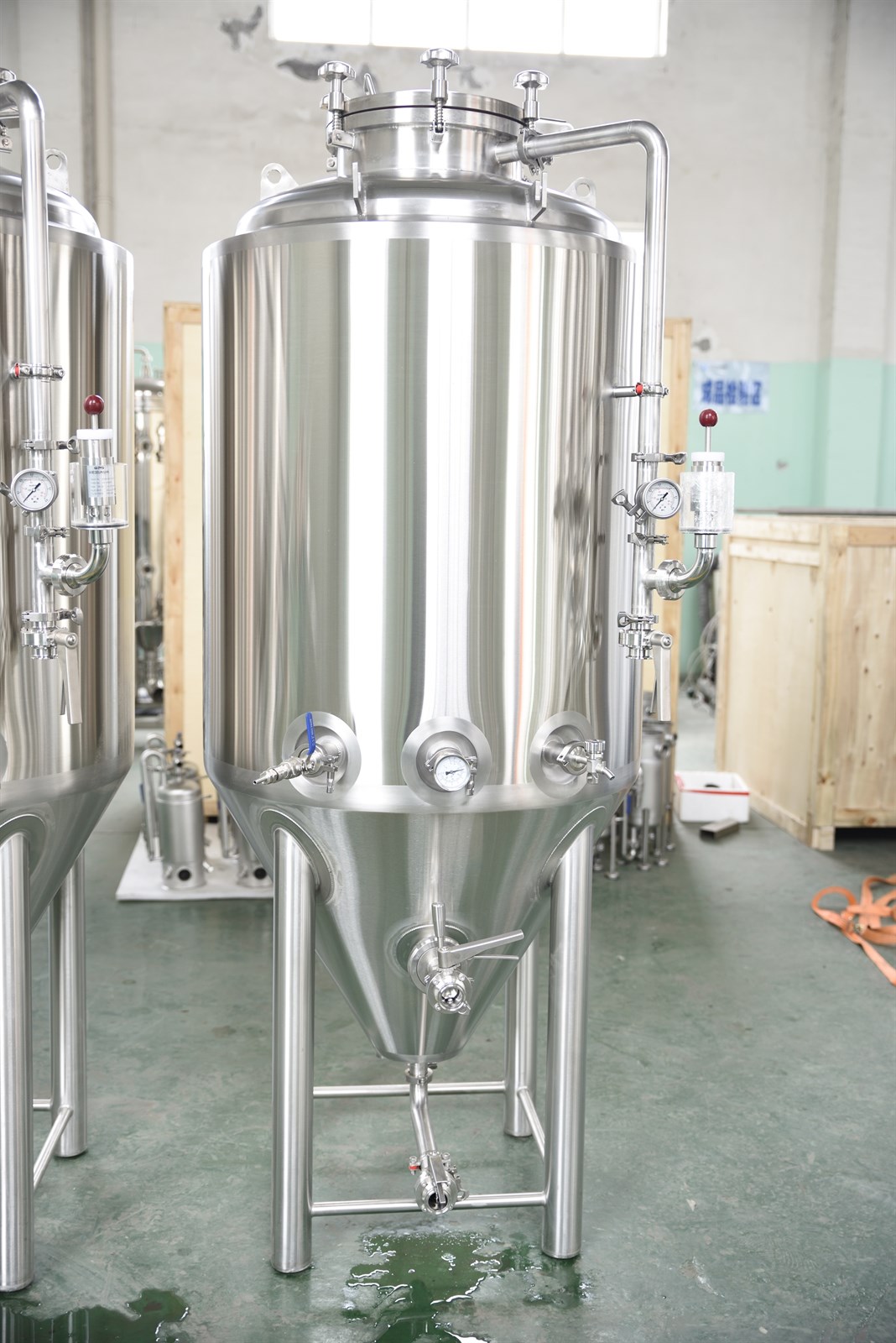 3bbl turnkey beer brewing system with FVS $BBTS