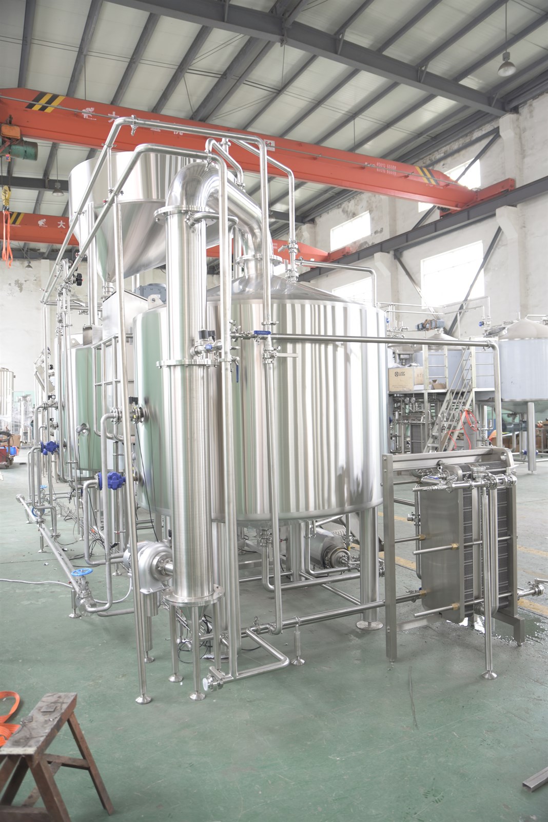 15bbl turnkey beer brewing system with FVs& BBTs